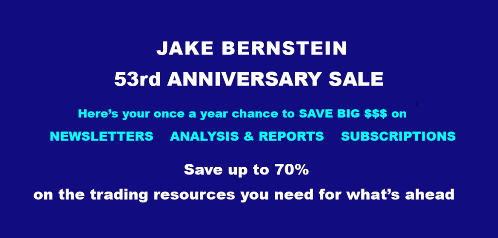 JAKE BERNSTEIN 53rd ANNIVERSARY SALE 2025 – JAKE BERNSTEIN | ON TRADING